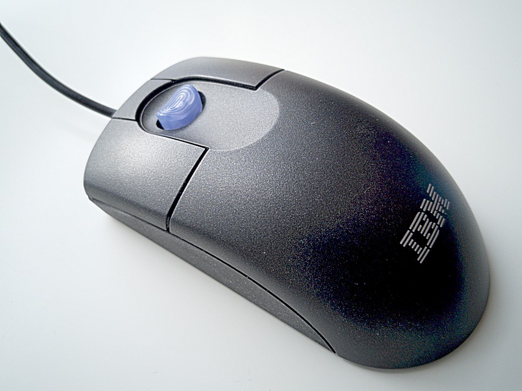 What was the name of this old mouse that had a “lever” for a scroll ...